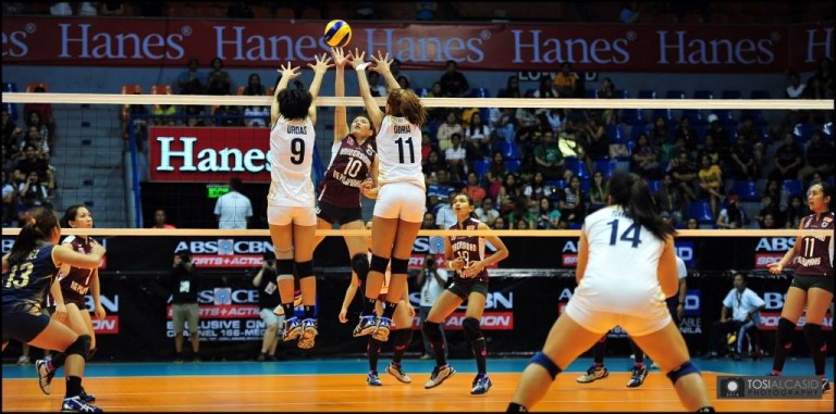 UP Spikers end first round with a bang! - University of the Philippines ...