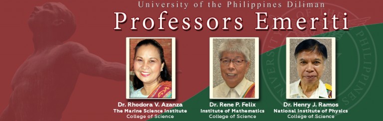 New UPD Professors Emeriti - University of the Philippines Diliman