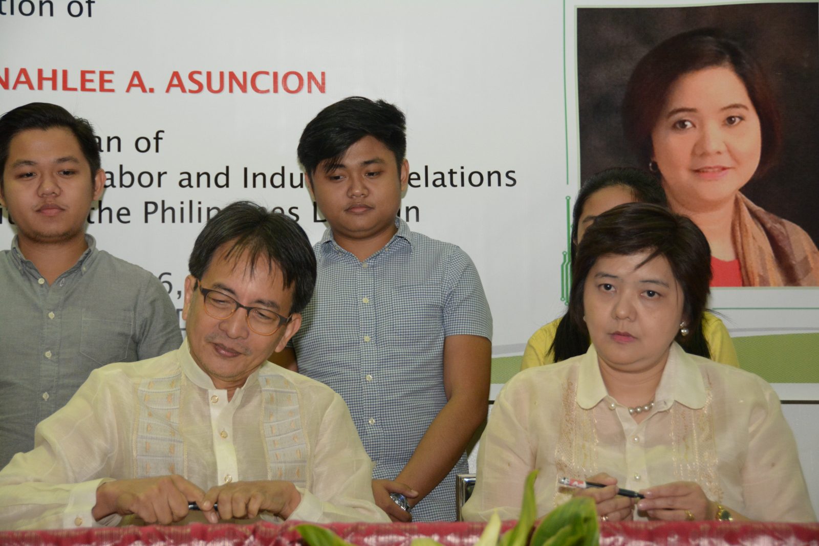 By George! Asuncion is affirmed 8th SOLAIR dean - University of the ...