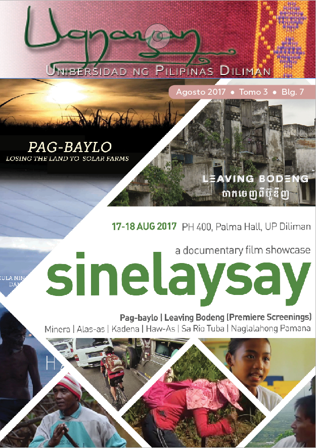 Ugnayan-Agosto 2017 - University of the Philippines Diliman
