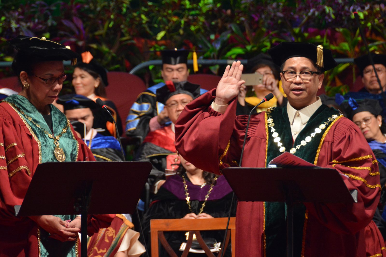 Concepcion announces new policy directions - University of the ...