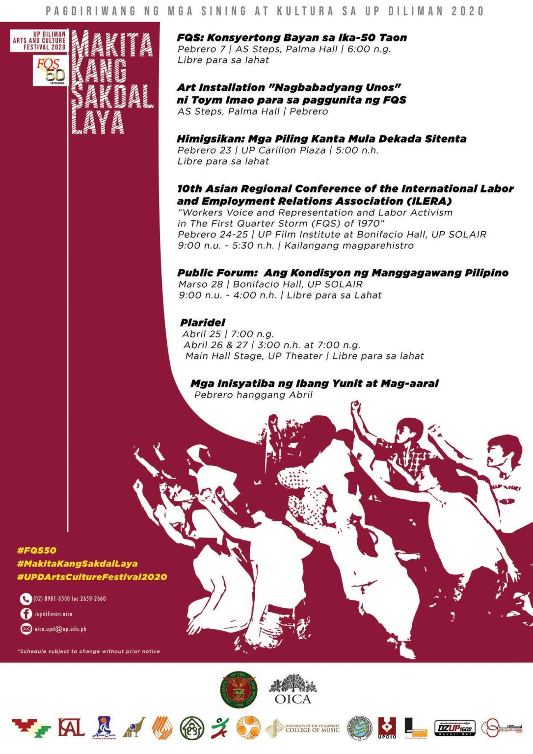 UP Diliman Arts and Culture Festival 2020: Makita Kang Sakdal Laya ...