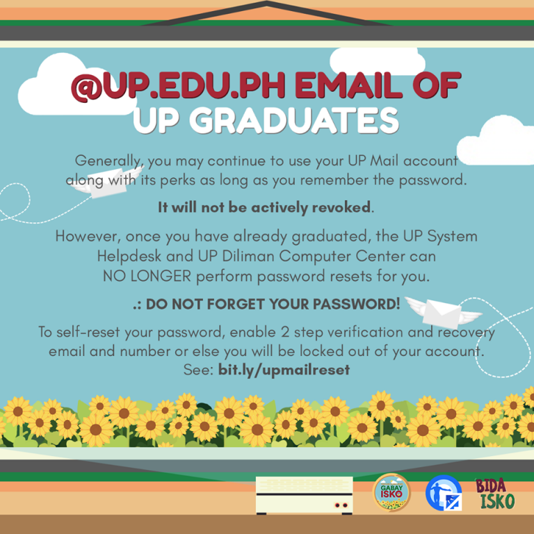 You’ve got UP email! - University of the Philippines Diliman