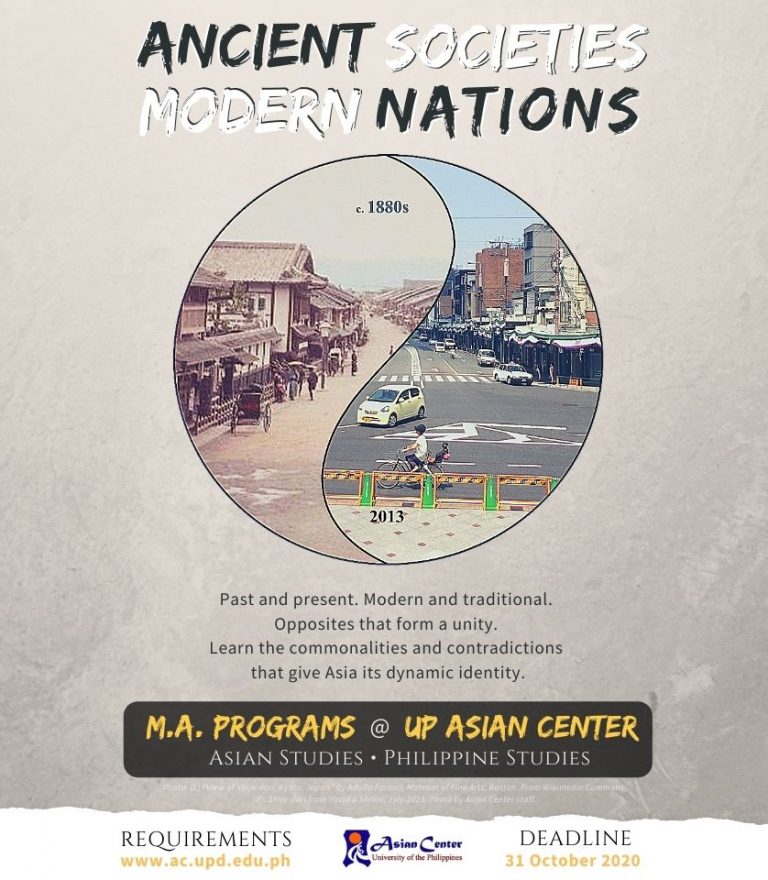 M.A. Programs @ UP Asian Center - University of the Philippines Diliman