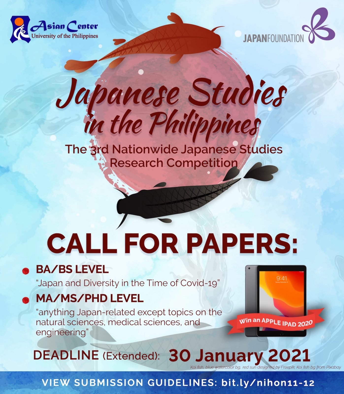 Call for Papers: 3rd Nationwide Japanese Studies Research Competition ...