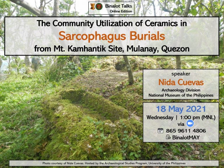 Binalot Talks: The Community Utilization of Ceramics in Sarcophagus ...
