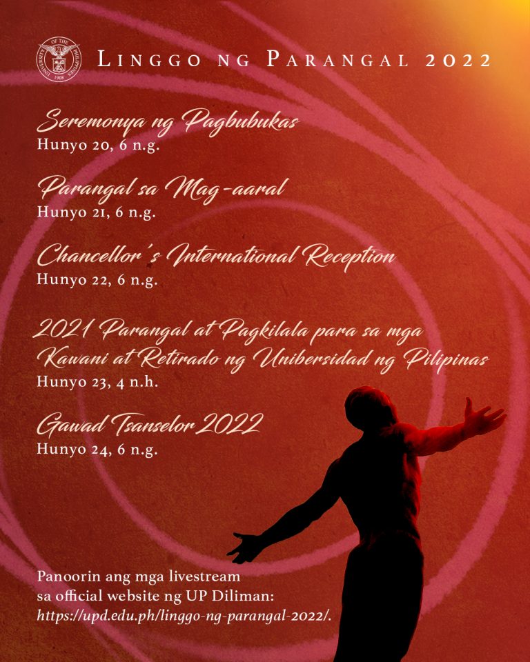kaMULATan: Linggo ng Parangal 2022 - University of the Philippines Diliman
