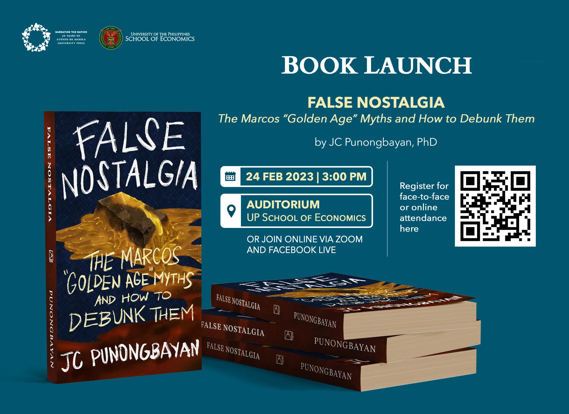 Book Launch of False Nostalgia: The Marcos ‘Golden Age’ Myths and How ...