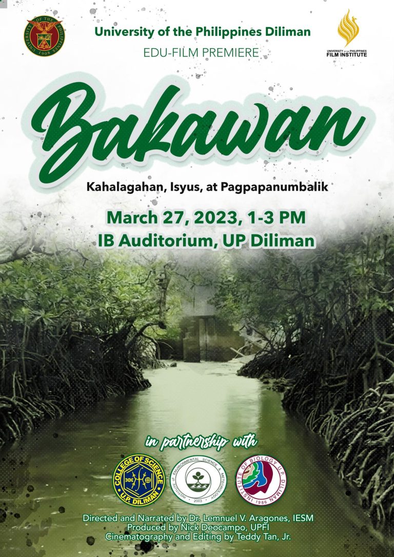 Bakawan: Kahalagahan, Isyus, at Pagpapanumbalik - University of the ...
