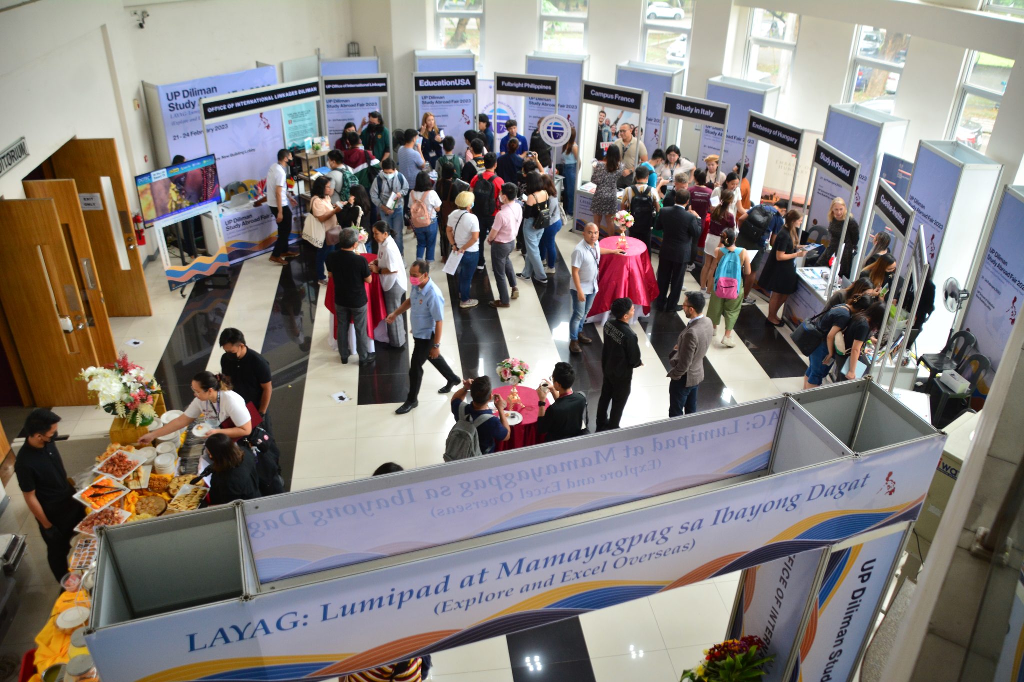 UPD holds study abroad fair - University of the Philippines Diliman