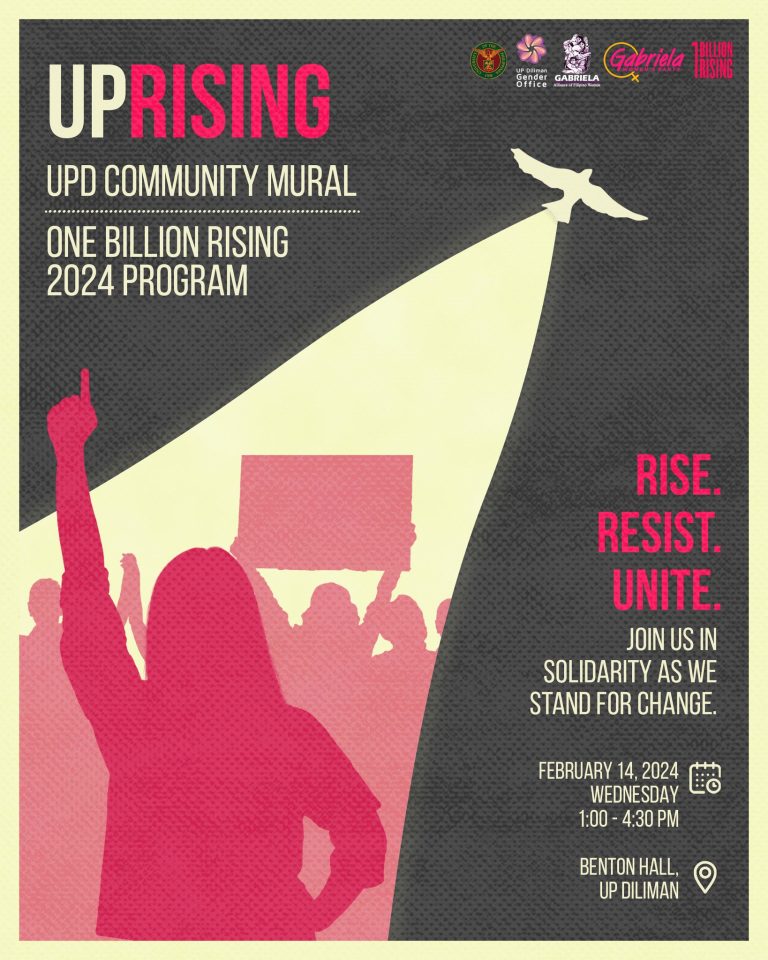UPrising: UPD Community Mural and One Billion Rising 2024 - University ...