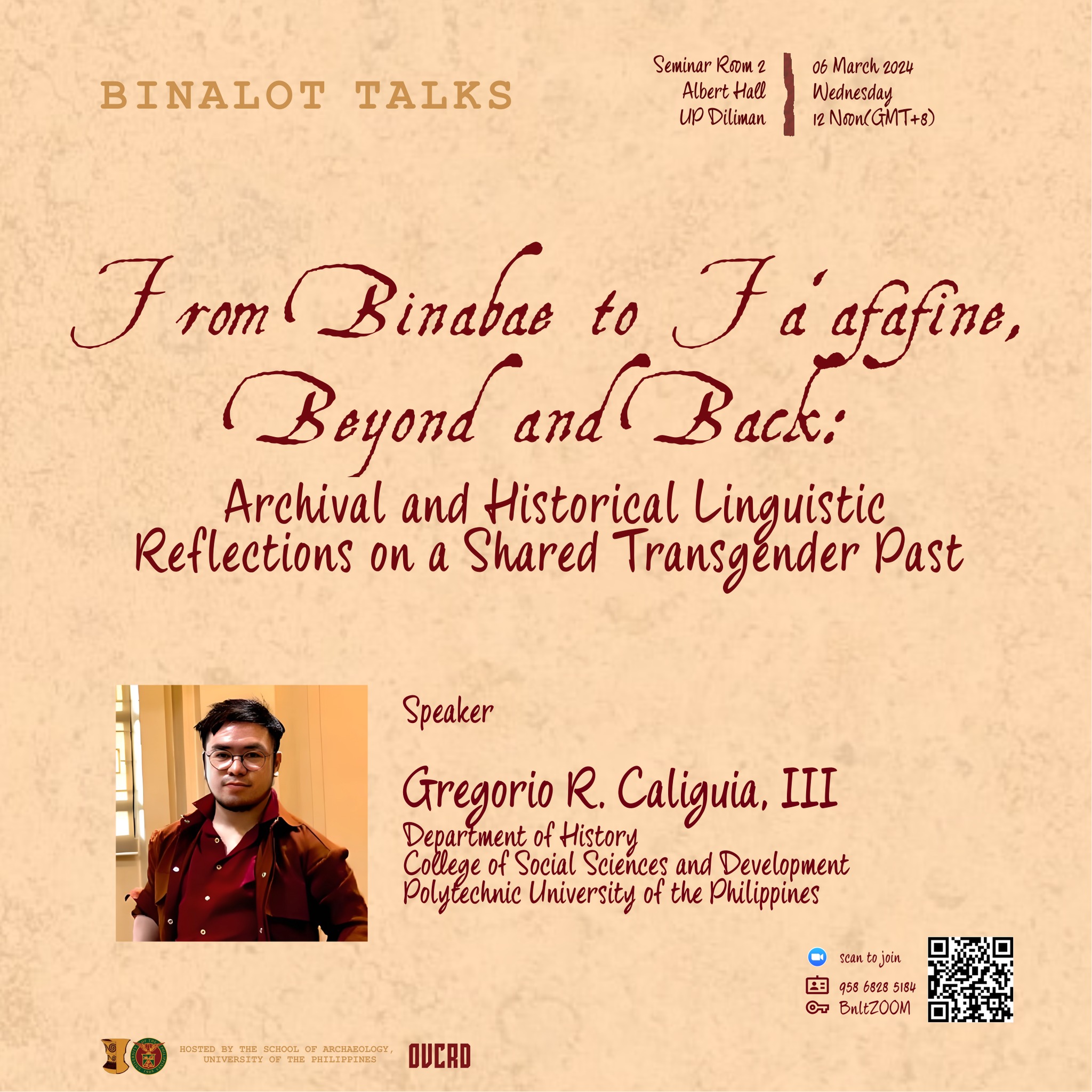 From Binabae to Fa‘afafine, Beyond and Back: Archival and Historical ...