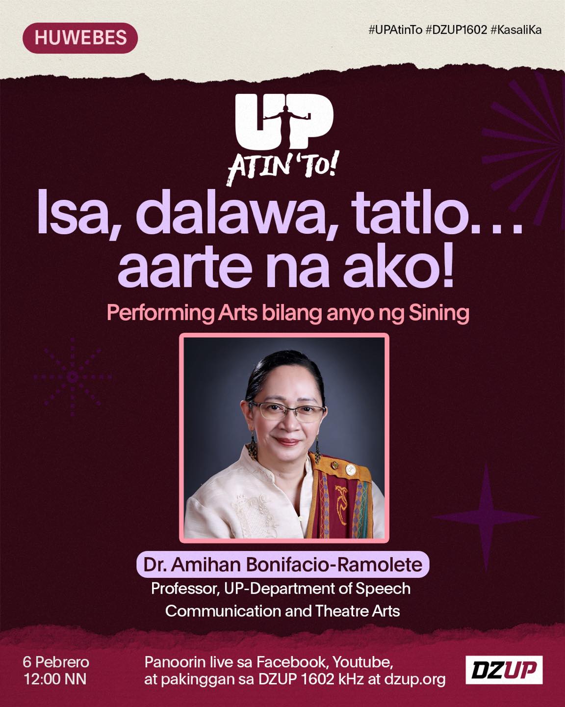 Isa, Dalawa, Tatlo…Aarte na Ako! Performing Arts bilang Anyo ng Sining ...