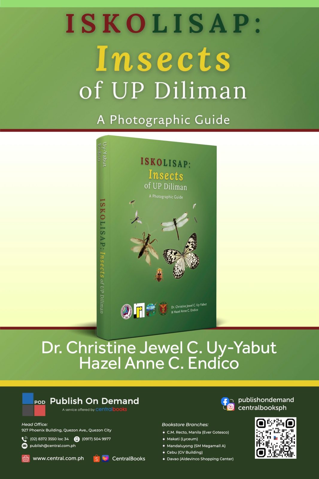 Book Launch of “ISKOLISAP: Insects of UP Diliman — A Photographic Guide ...