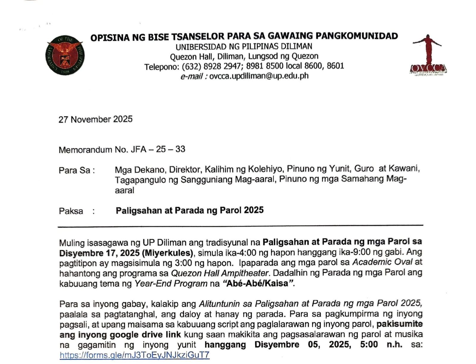 Joint Memorandum No. 2025-001: Enrollment and Registration to the ...