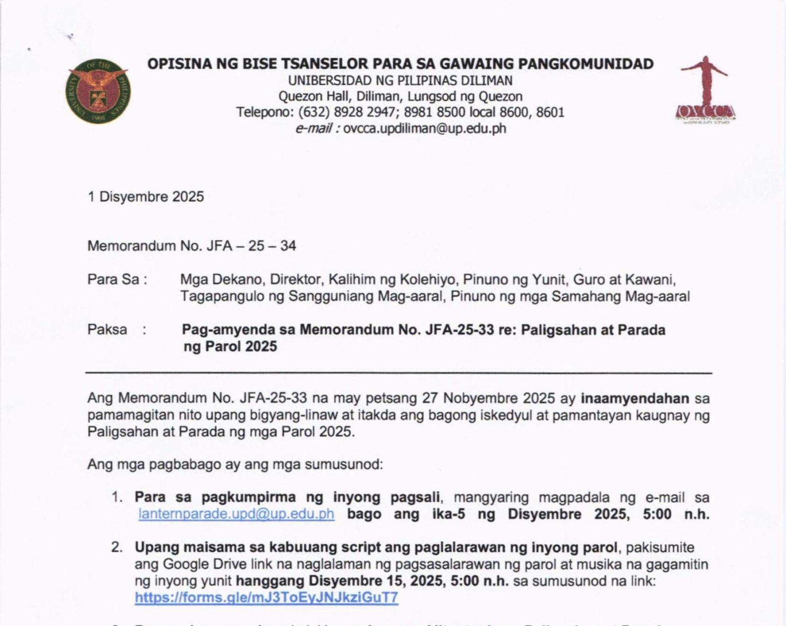 Joint Memorandum No. 2025-001: Enrollment and Registration to the ...